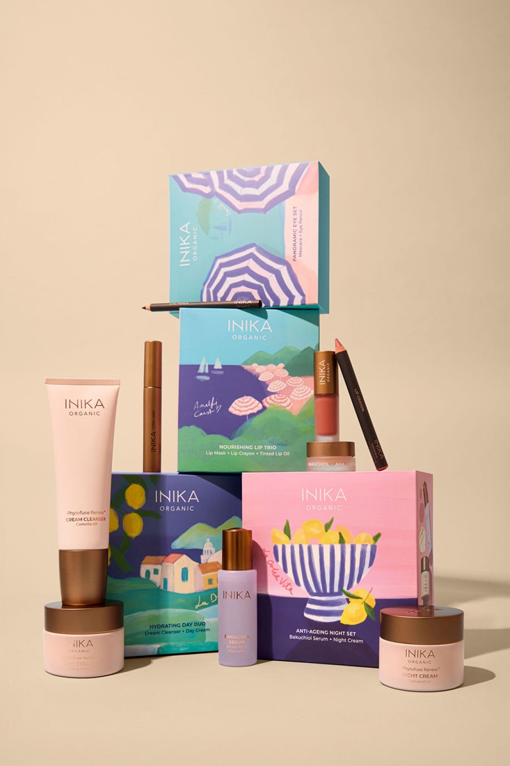 INIKA Organic Nourishing Lip Care Trio